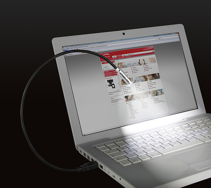 FLASH LED Spotlight, black | SL-7402-BK