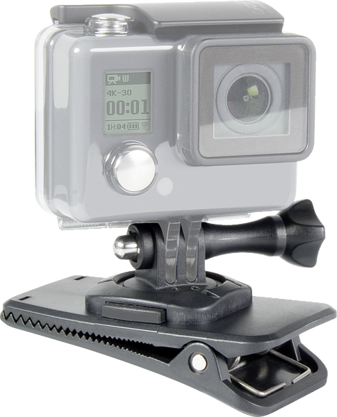 Clamp Mount for GoPro, black | SL-210003-BK