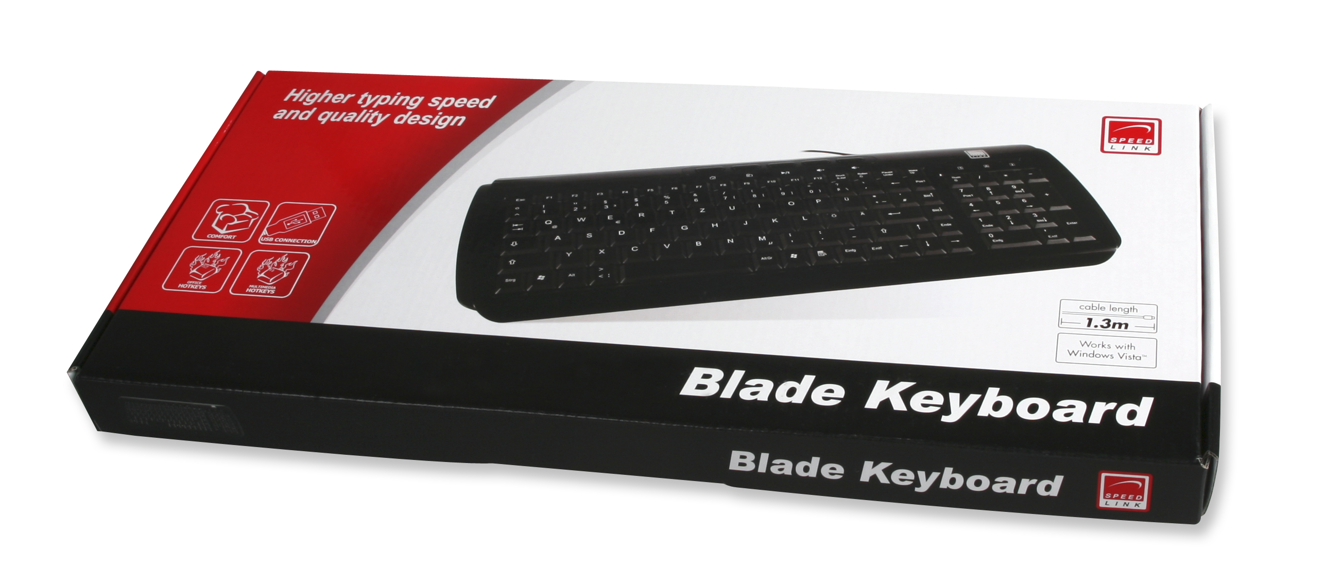Blade Keyboard, black | SL-6448-SBK