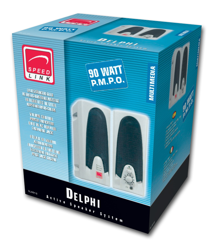 Delphi Stereo Speaker, 90W | SL-8610