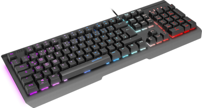 IZERIS Semi-mechanical Gaming Keyboard, schwarz