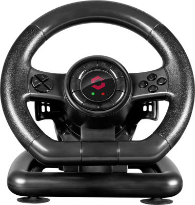 BLACK BOLT Lenkrad für PC – Racing Wheel schwarz